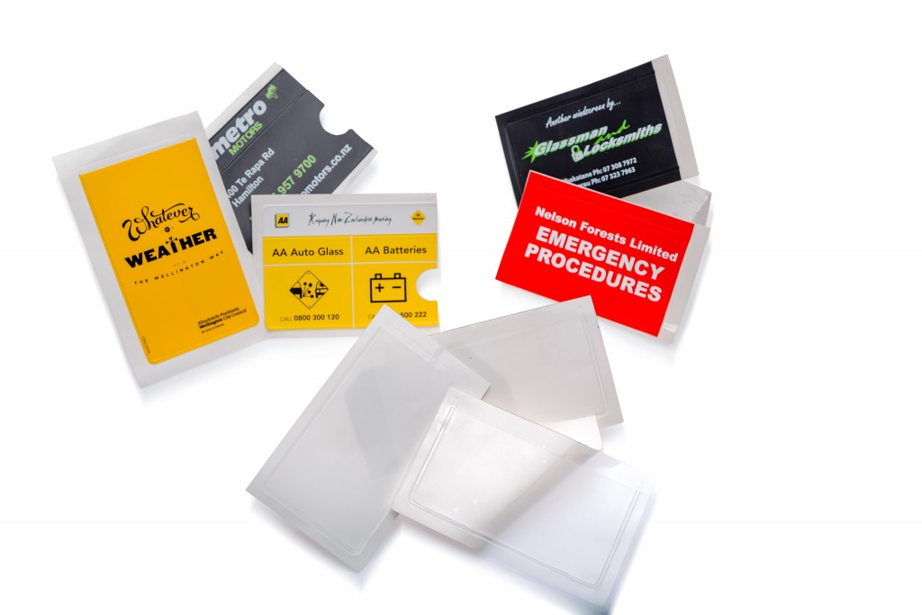 Document wallets, rego pockets, document holder | PP Plastics